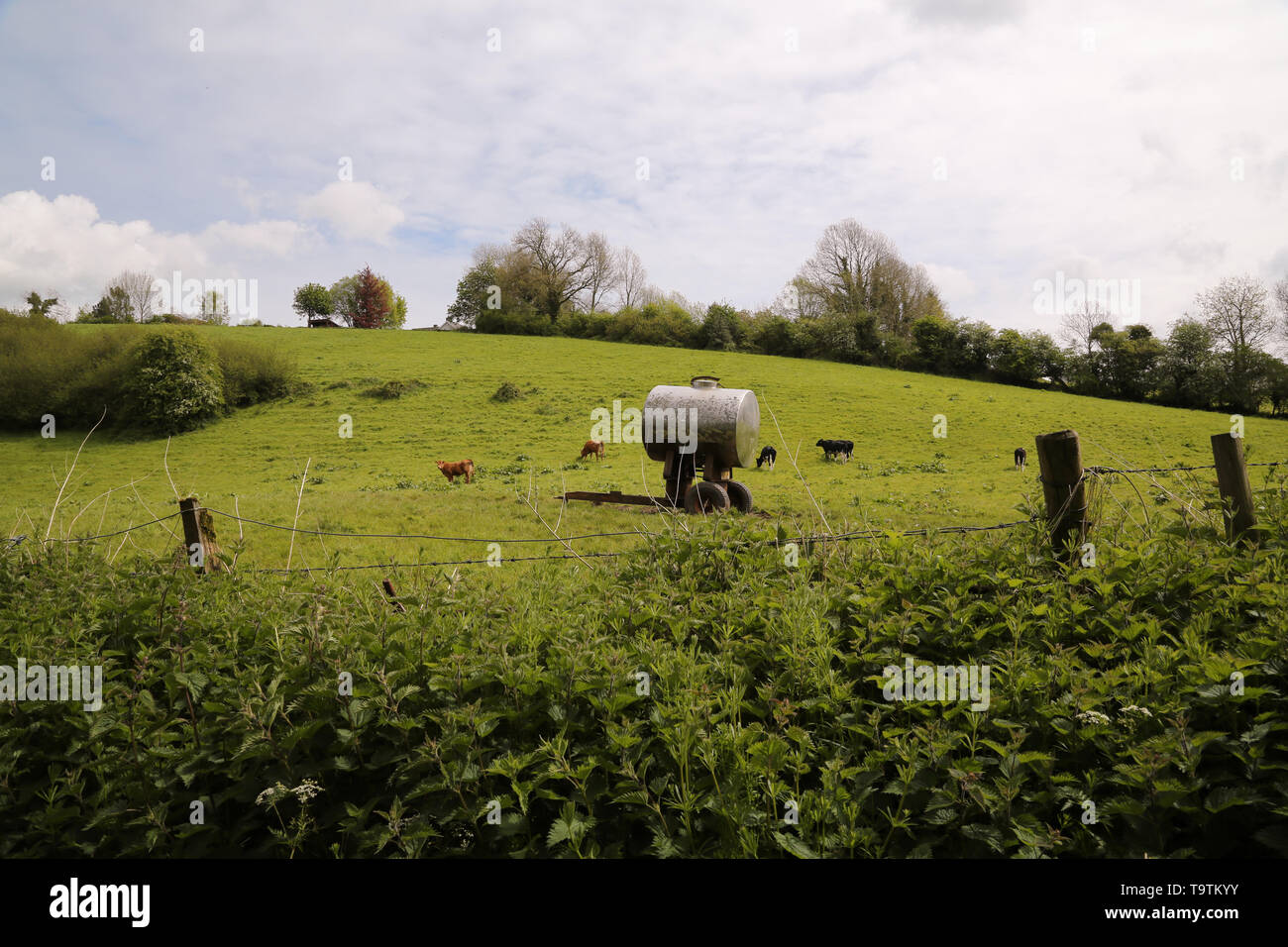 Water tank farm fence hi-res stock photography and images - Alamy