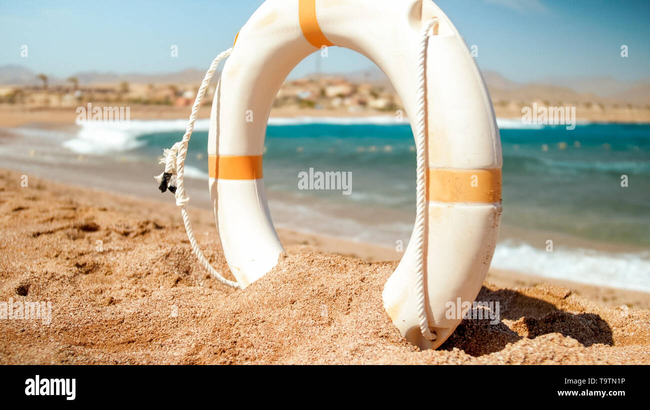 Plastic life saving ring hi-res stock photography and images - Alamy