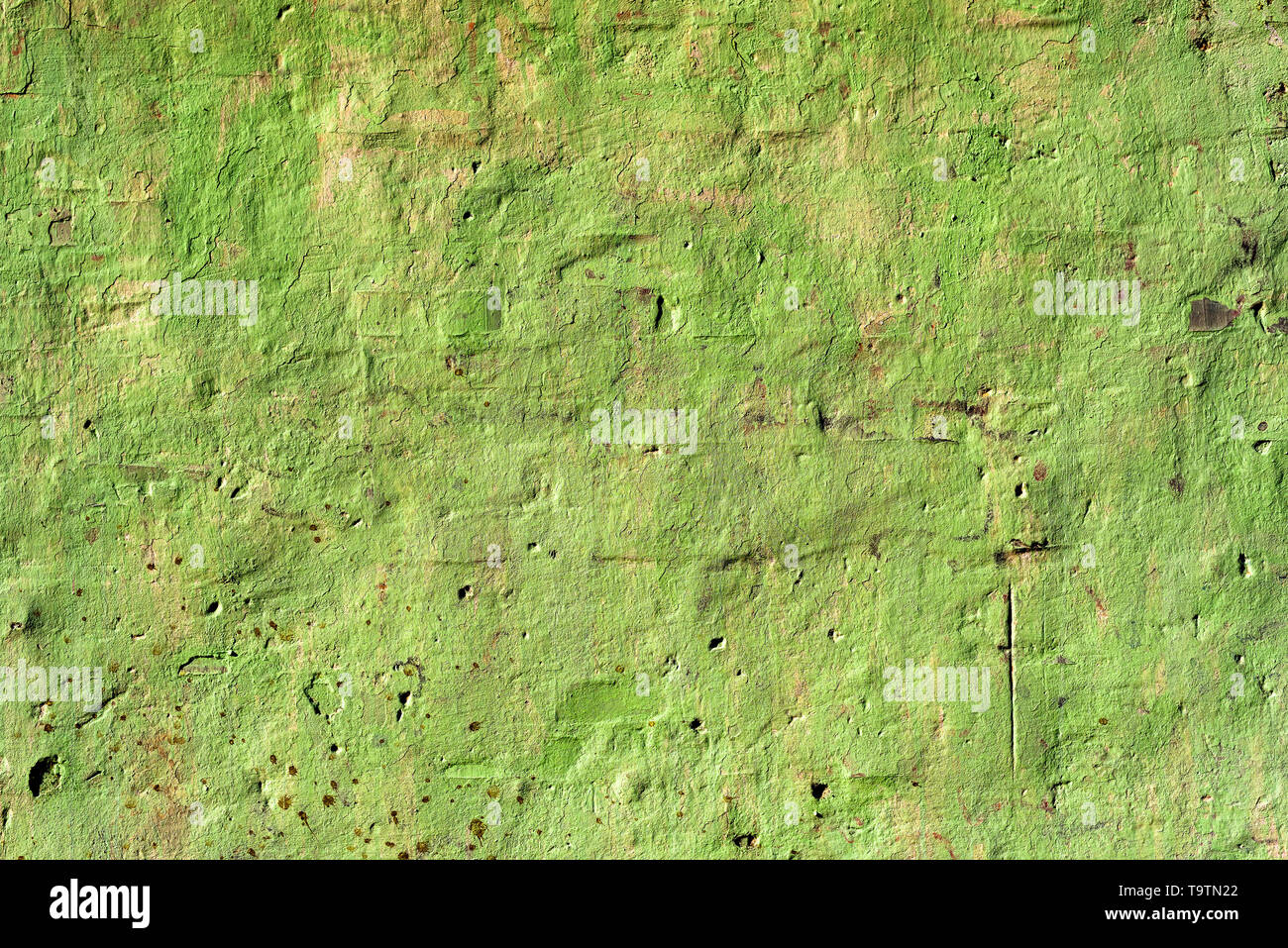 Weathered green wall surafce as urban background Stock Photo - Alamy