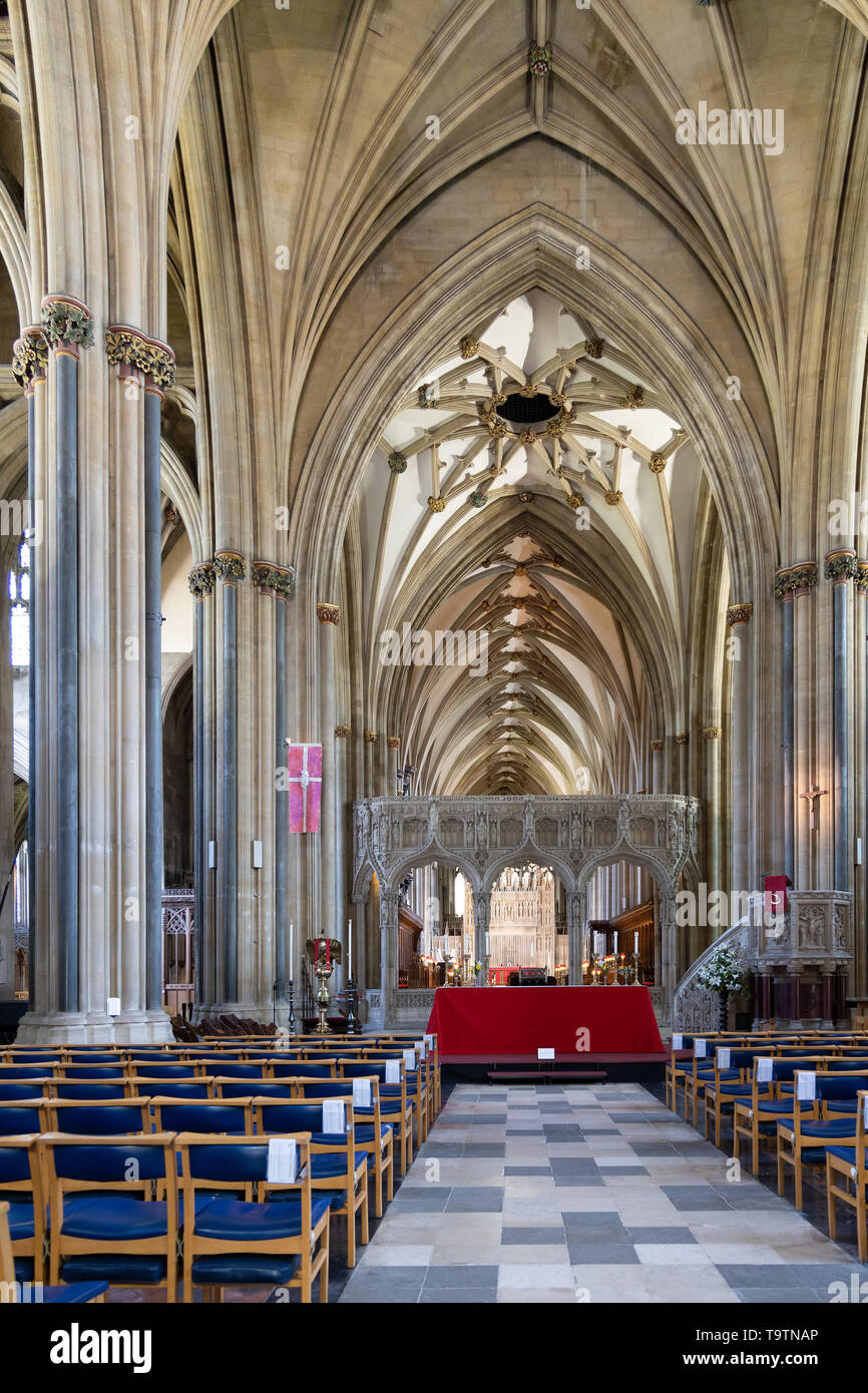 Altar In Bristol Cathedral High Resolution Stock Photography and Images ...