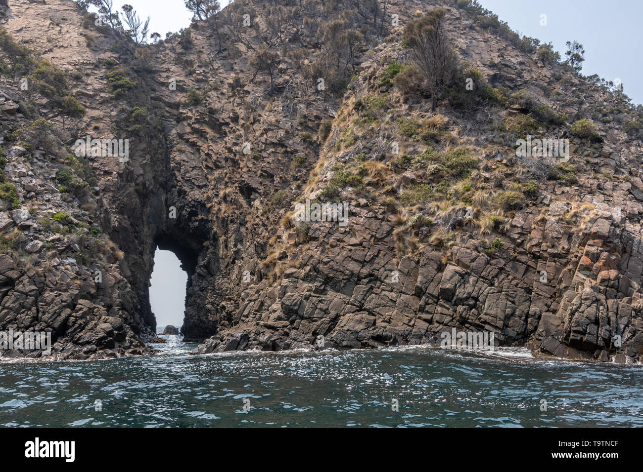 Cliffs and Sea at Bruny Island, Tasmania Stock Photo - Alamy