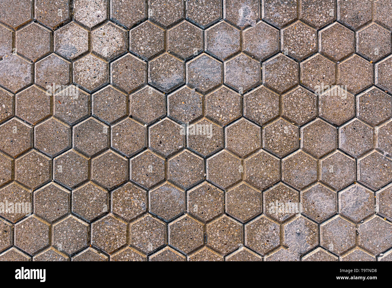 Hexagonal pavement tiles hi-res stock photography and images - Alamy