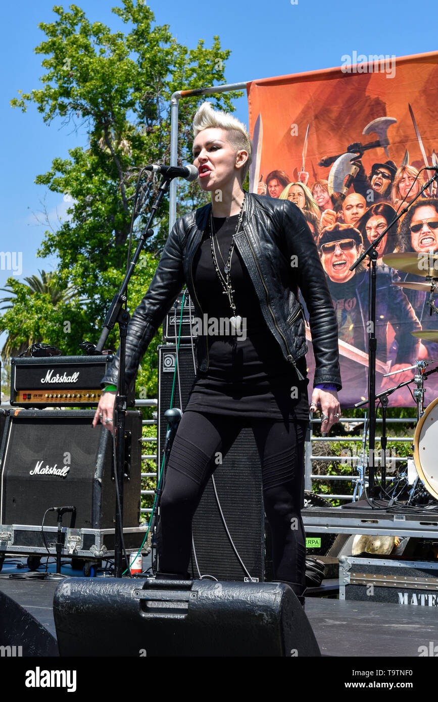 May 5, 2019, Encino, California, Sadie and the Tribe on stage at the ...