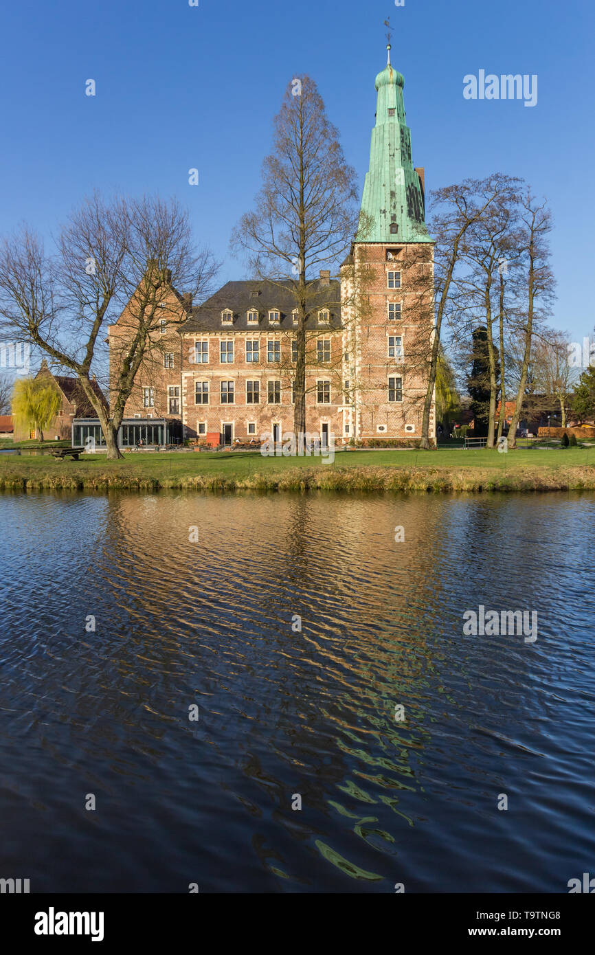 Front view of the castle in Raesfeld, Germany Stock Photo - Alamy