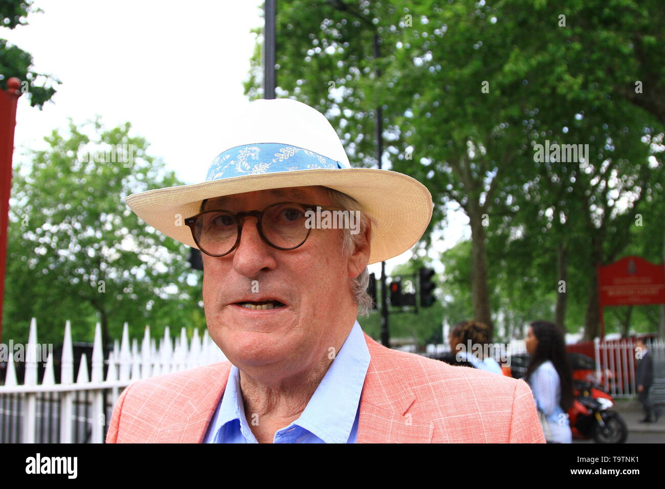 Jeremy Paxman attending the Chelsea flower show. Russell Moore ...