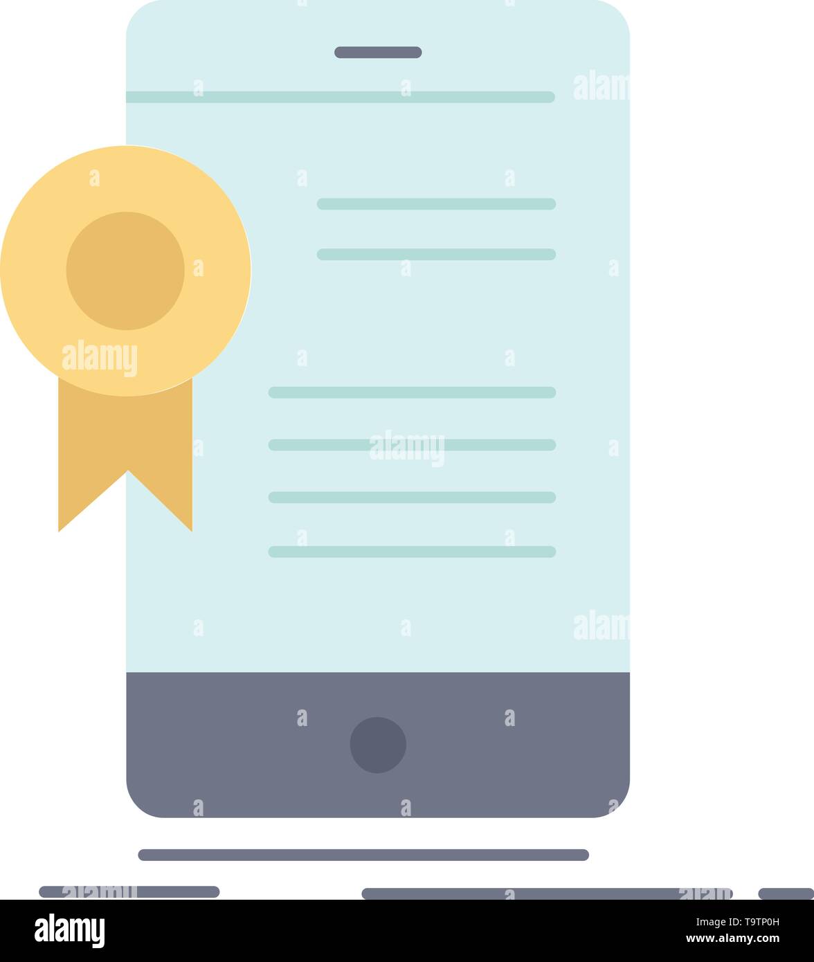 Certification icon vector vectors hi-res stock photography and images ...