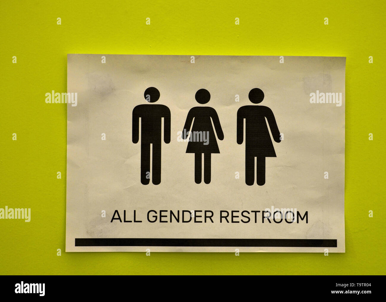 Transgender restroom hi-res stock photography and images - Alamy