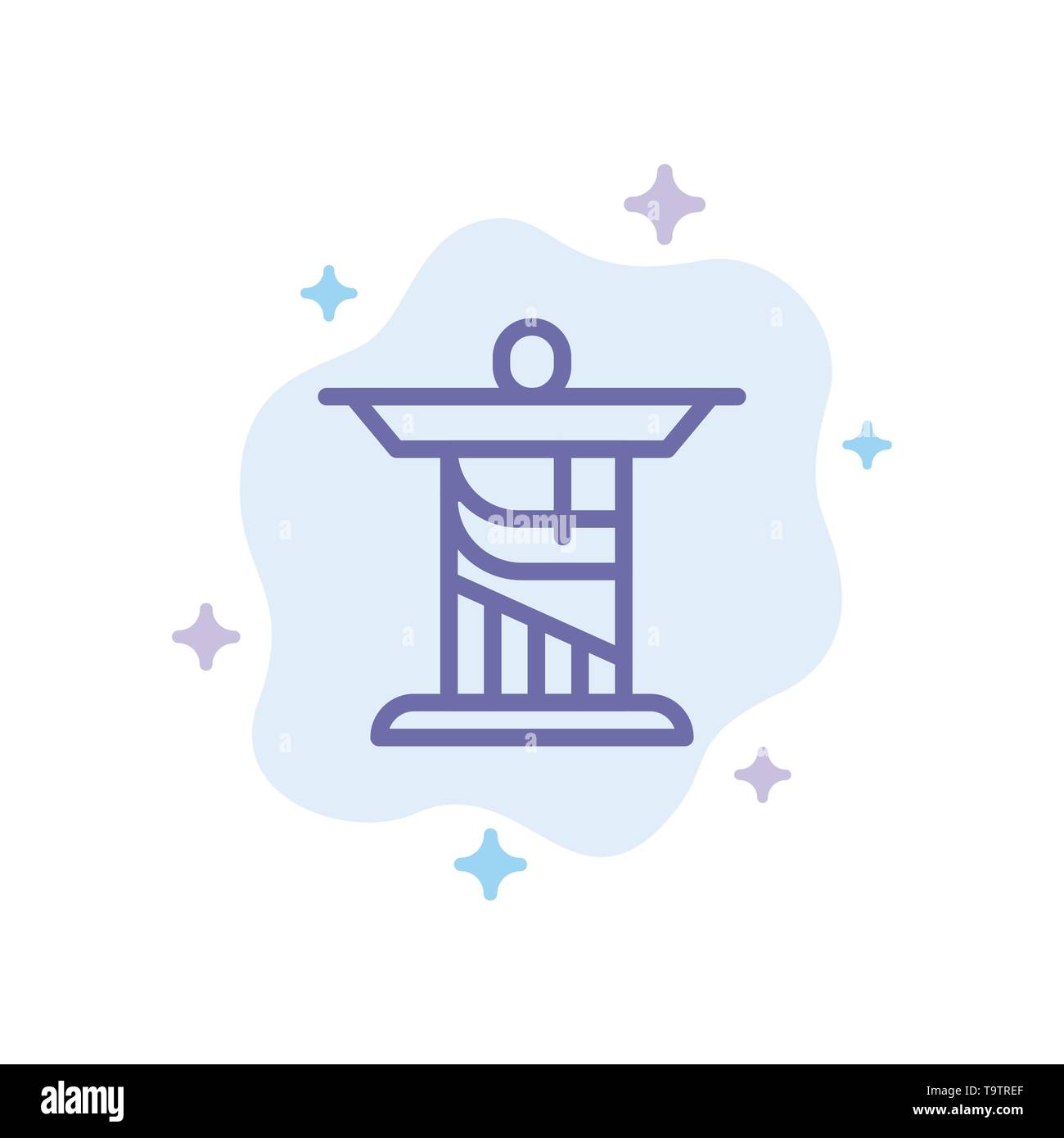Statue of jesus on the cross Stock Vector Images - Alamy