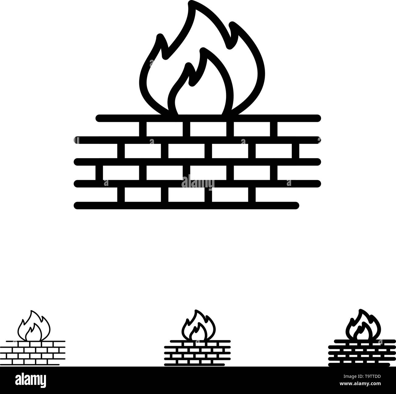 Network firewall background Black and White Stock Photos & Images - Alamy