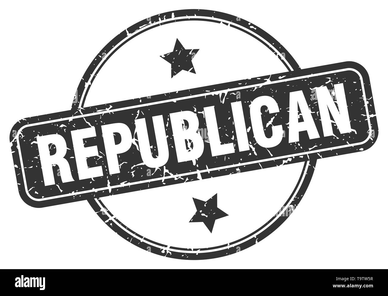 Republican badge Black and White Stock Photos & Images - Alamy