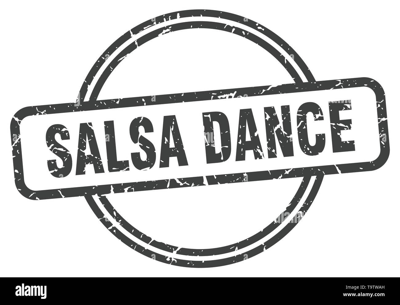 salsa dance vintage stamp. salsa dance sign Stock Vector Image & Art ...