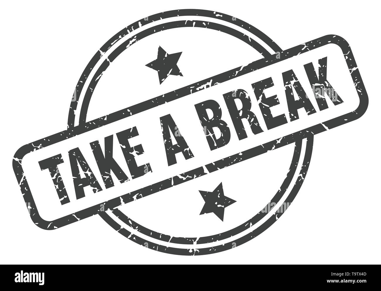 take a break stamp isolated on white Stock Vector Image & Art - Alamy