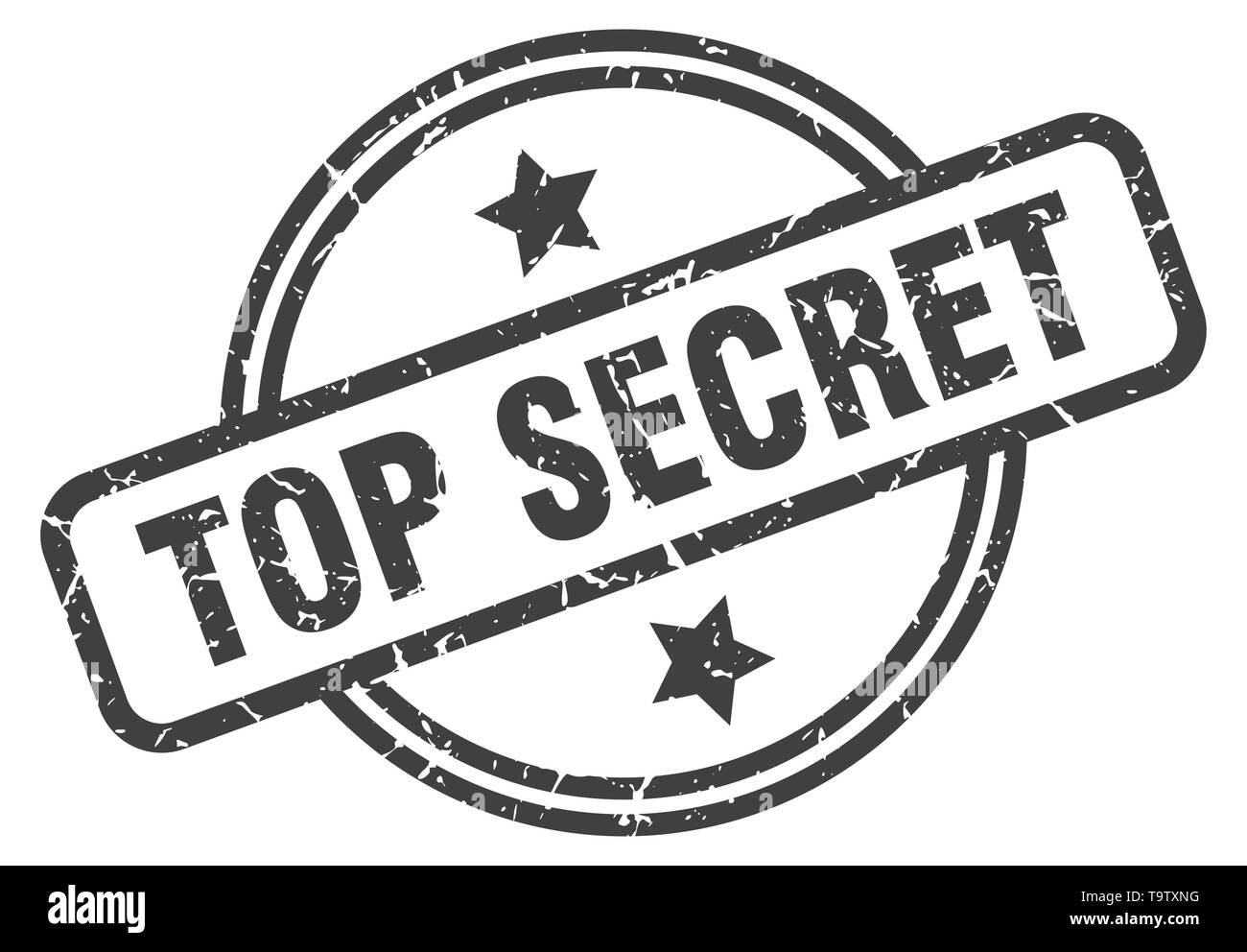 top secret stamp isolated on white Stock Vector Image & Art - Alamy