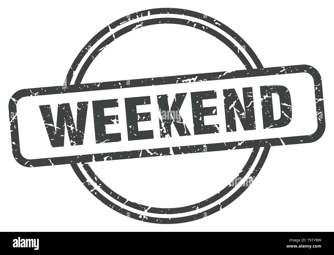 weekend vintage stamp. weekend sign Stock Vector Image & Art - Alamy