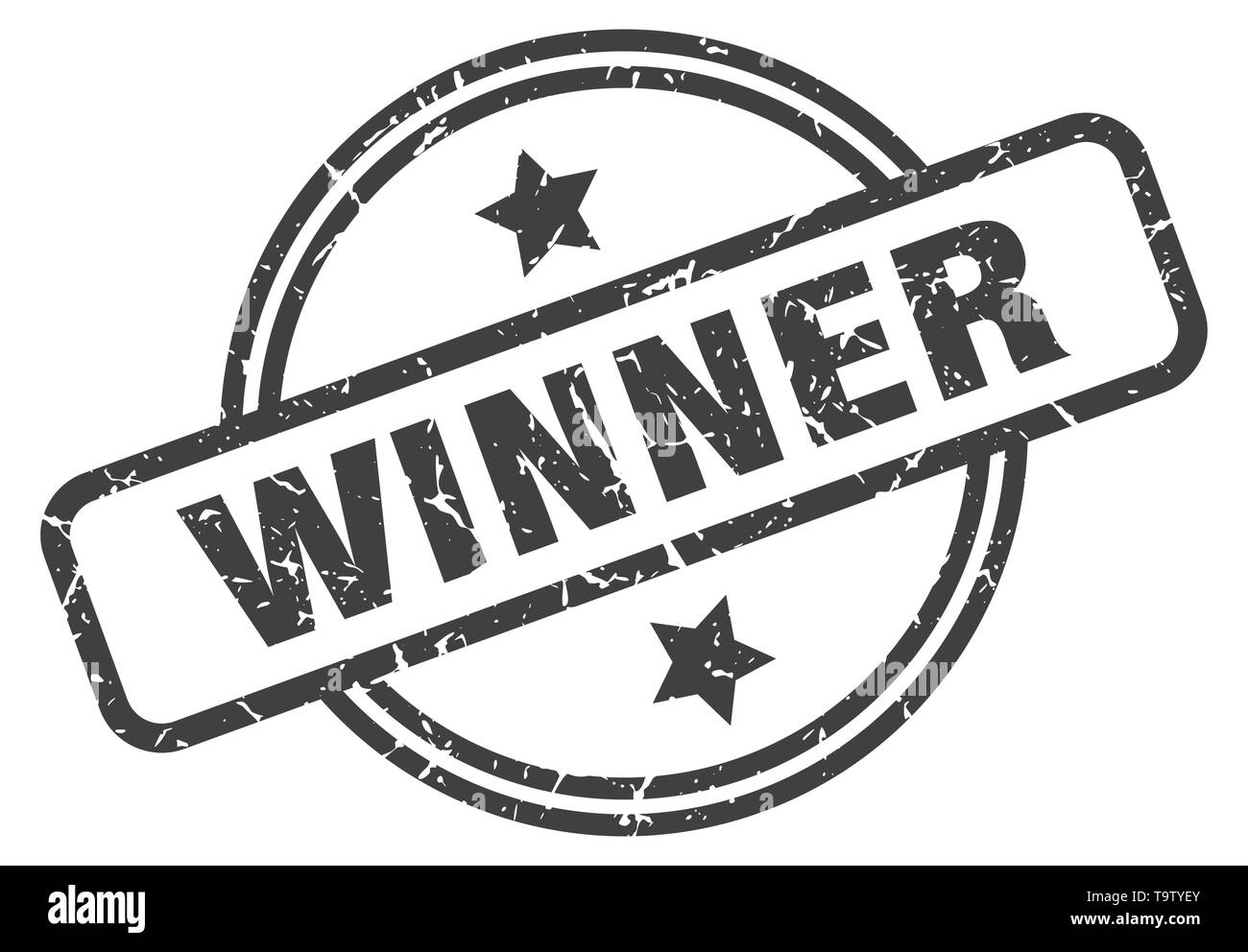 winner stamp isolated on white Stock Vector Image & Art - Alamy