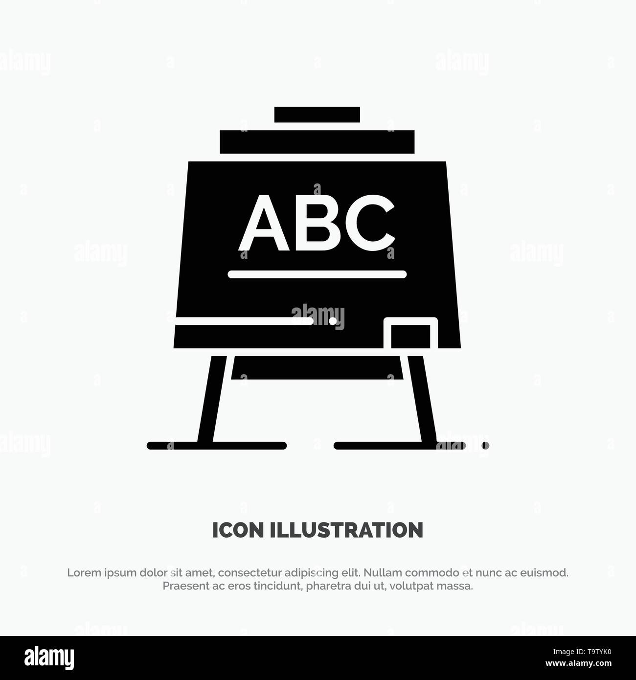 Black solid alphabet Cut Out Stock Images & Pictures - Alamy