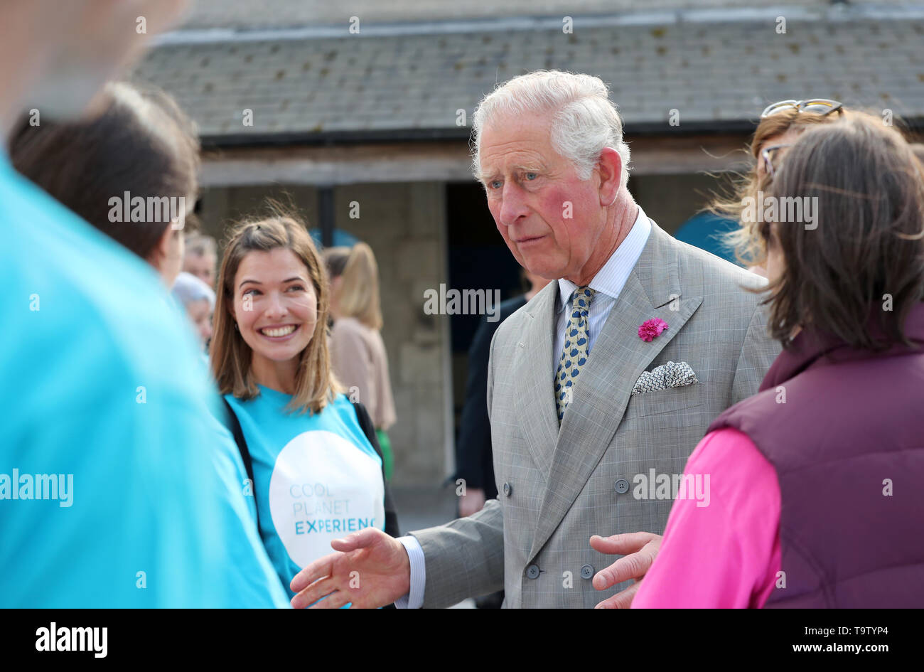 The Prince of Wales visits the Cool Planet Experience in Enniskerry, Co ...