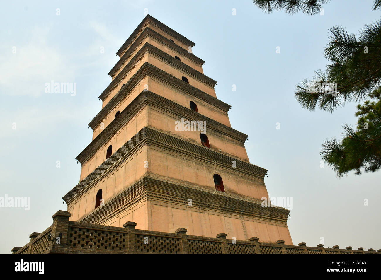 Daci'en Temple komplex, Dàcí'ēn Sì, Giant Wild Goose Pagoda or Big Wild ...