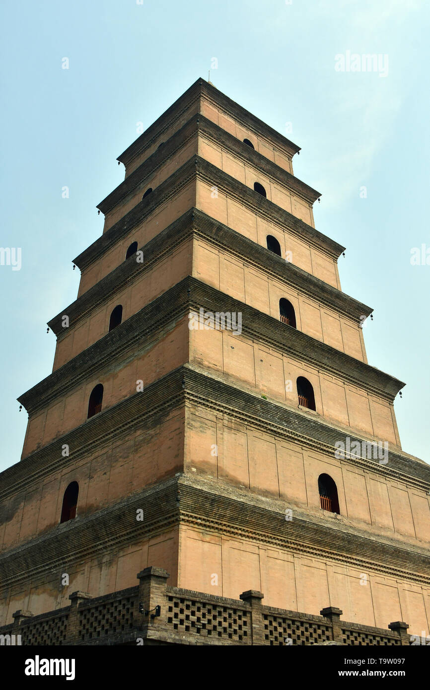 Daci'en Temple komplex, Dàcí'ēn Sì, Giant Wild Goose Pagoda or Big Wild ...