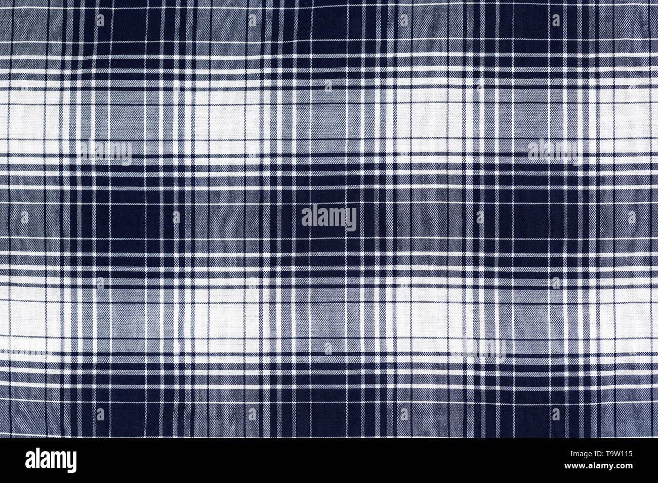 Blue checkered background with a pattern Stock Photo - Alamy