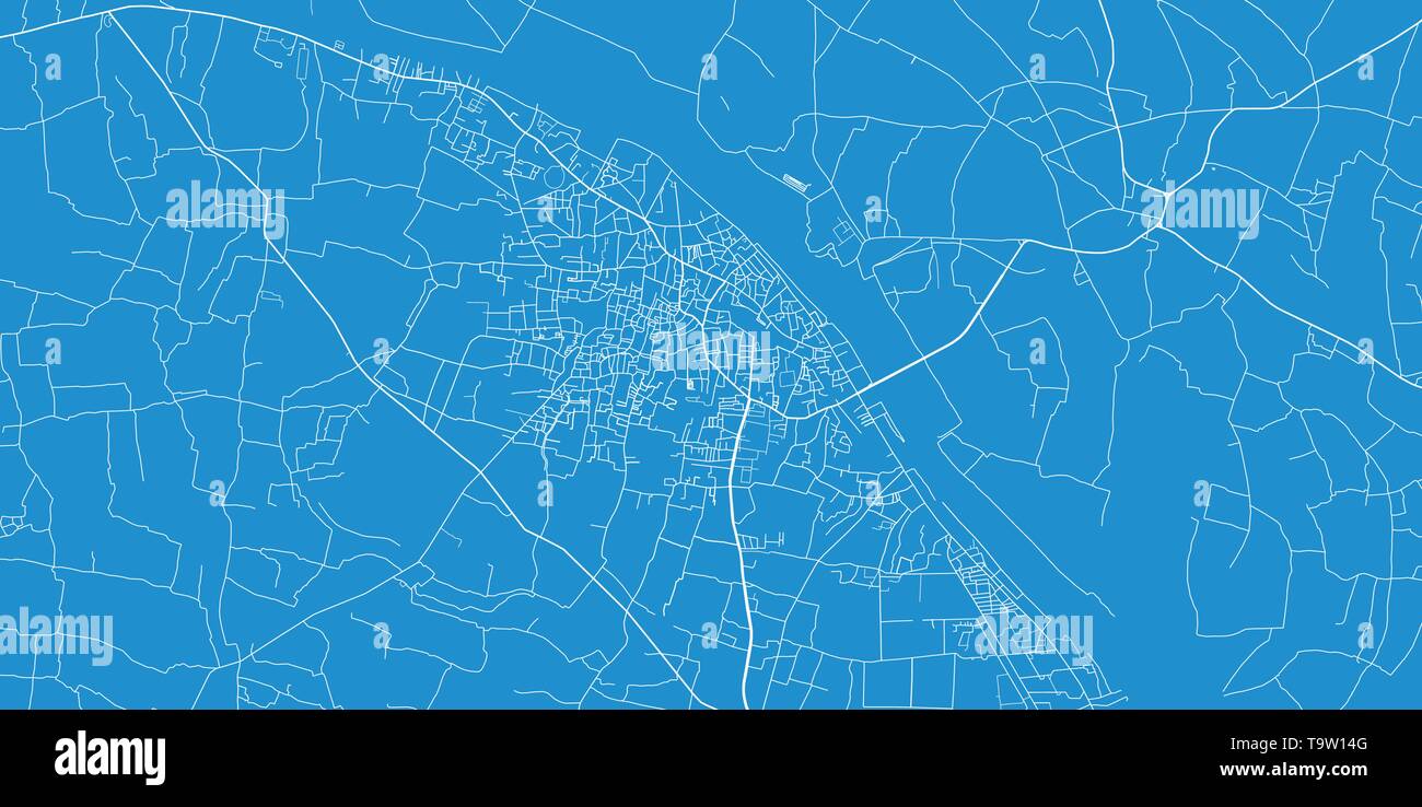 Urban vector city map of Mymensingh, Bangladesh Stock Vector Image ...