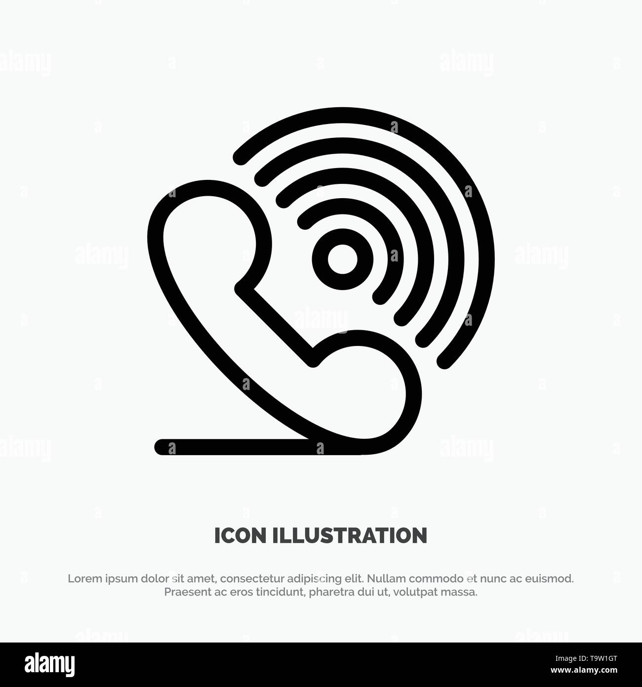 Telephone signals Stock Vector Images - Alamy