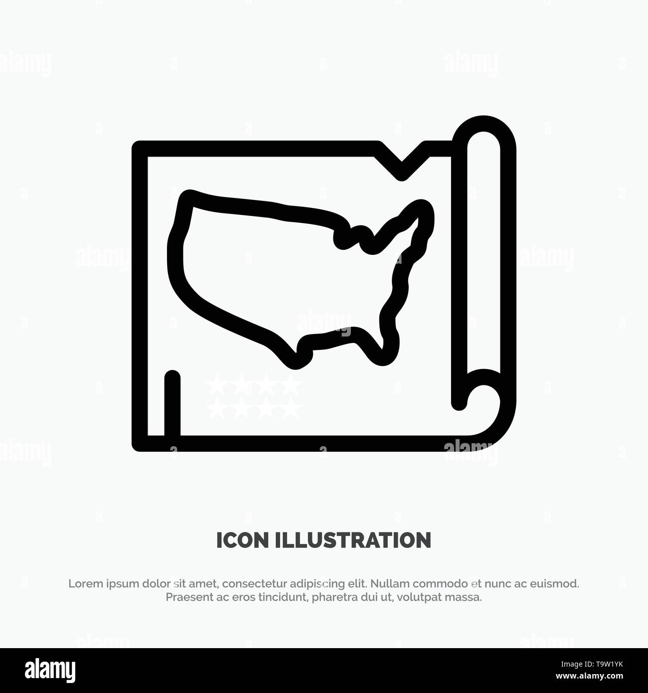 Map states Stock Vector Images - Alamy