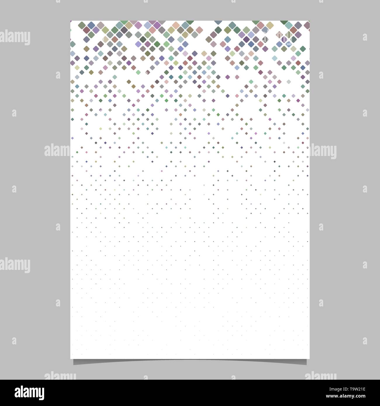 Diagonal Square Pattern Brochure Design Mosaic Stationery Background Stock Vector Image And Art