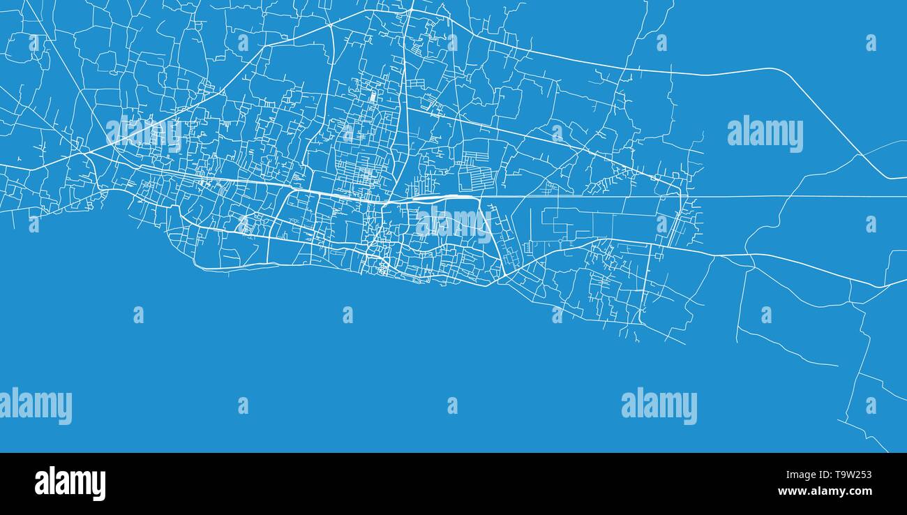 Urban vector city map of Rajshahi, Bangladesh Stock Vector Image & Art ...