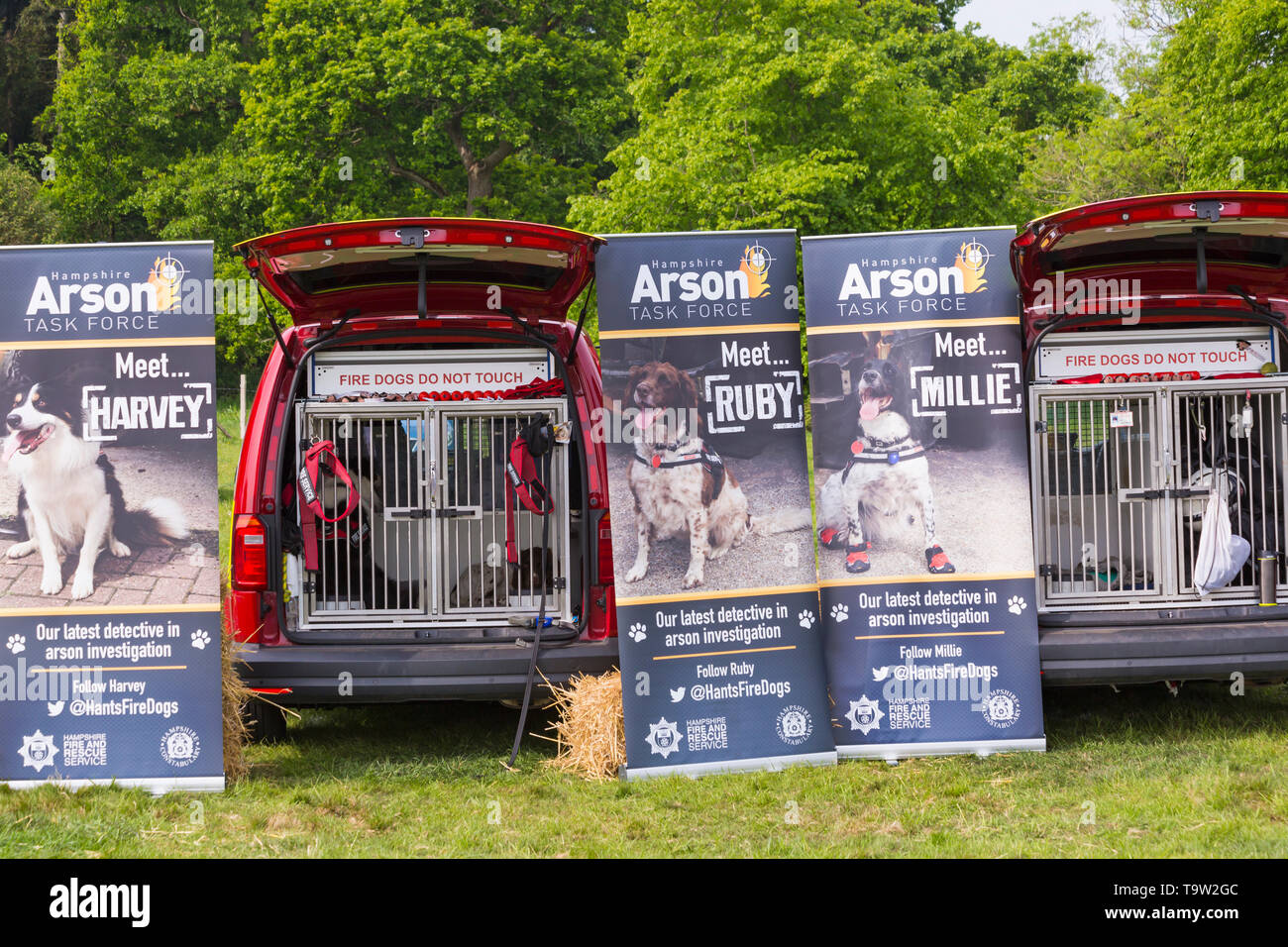 Hampshire Arson Task Force - meet the dogs, our latest detective in ...