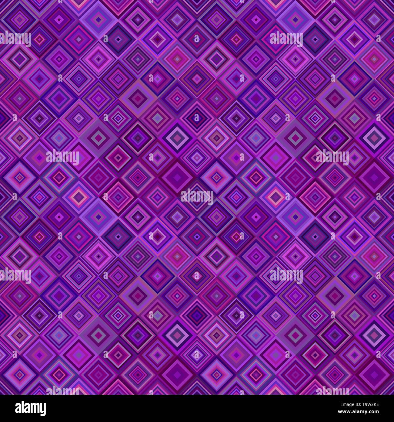 Abstract Diagonal Square Mosaic Pattern Background Vector Graphic