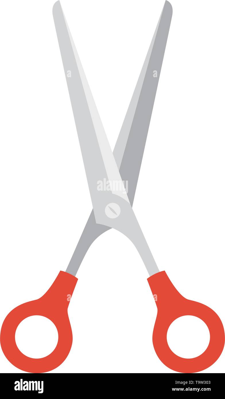 open scissor in white background icon Stock Vector Image & Art - Alamy
