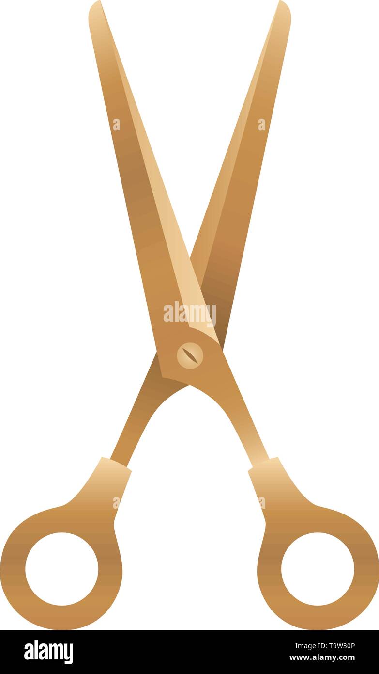 open scissor in white background icon Stock Vector Image & Art - Alamy