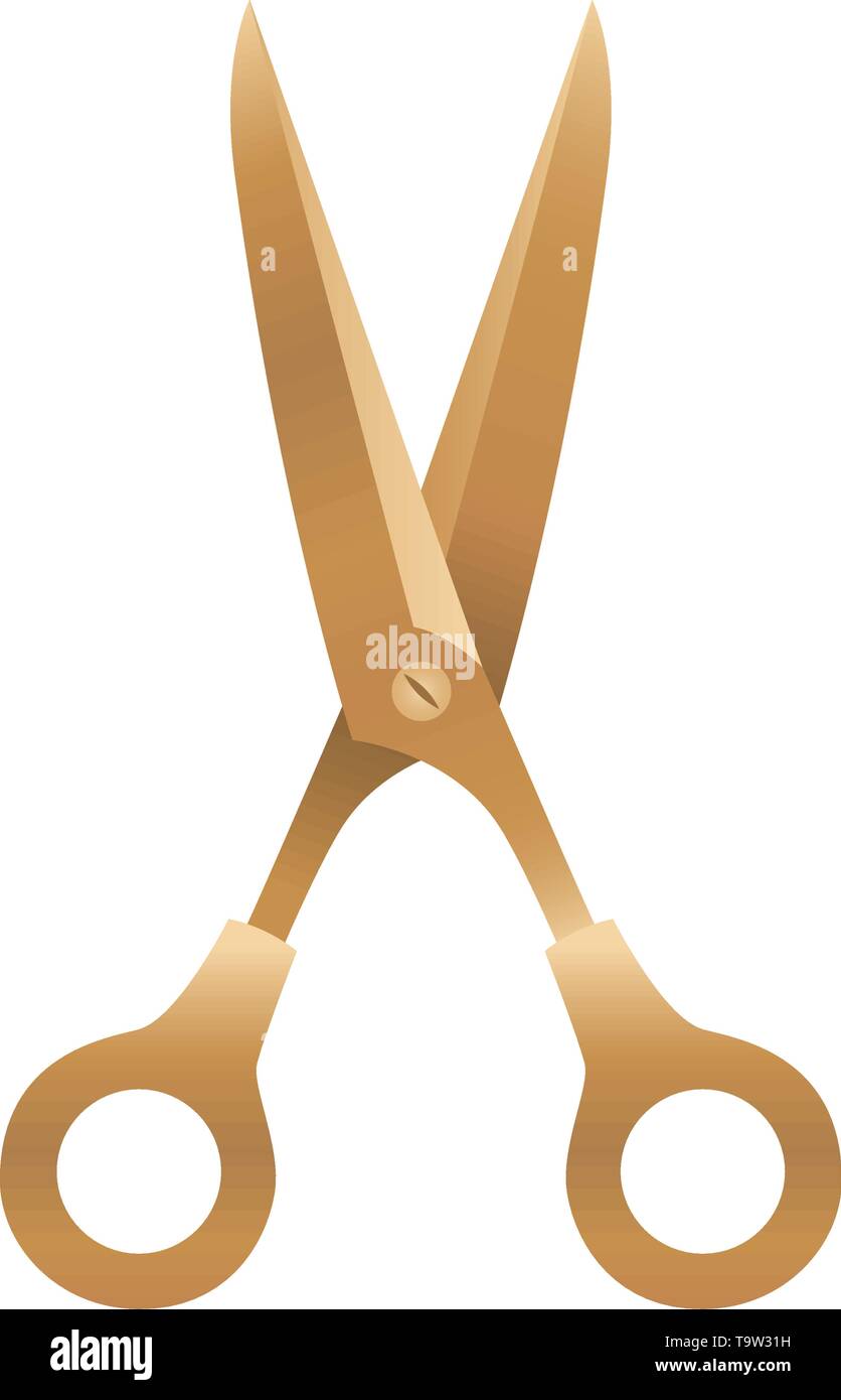 open scissor in white background icon Stock Vector Image & Art - Alamy