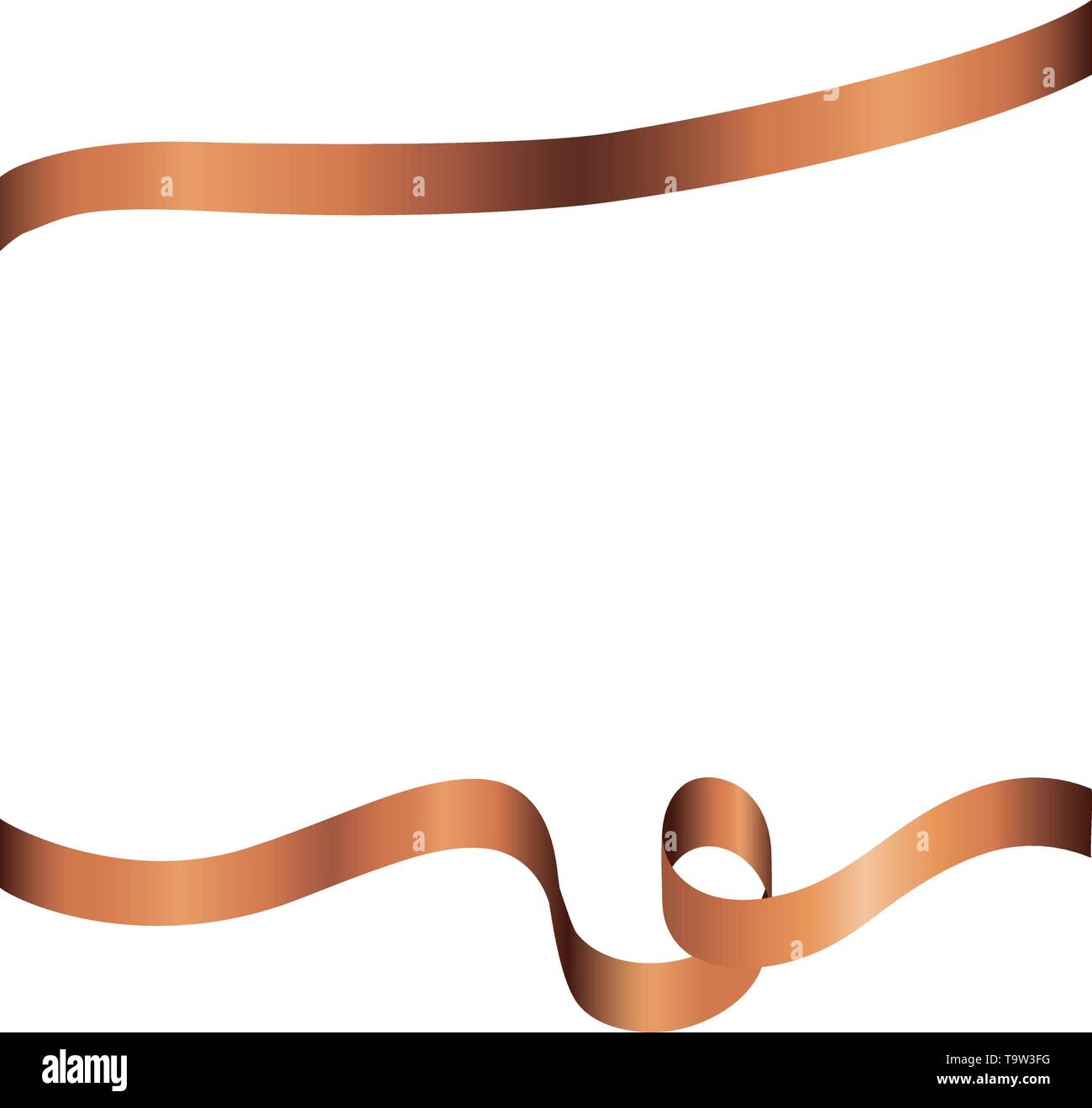 beautiful ribbon with white background Stock Vector Image & Art - Alamy