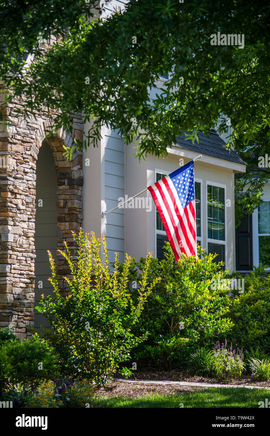 America luxury house flags hi-res stock photography and images - Alamy