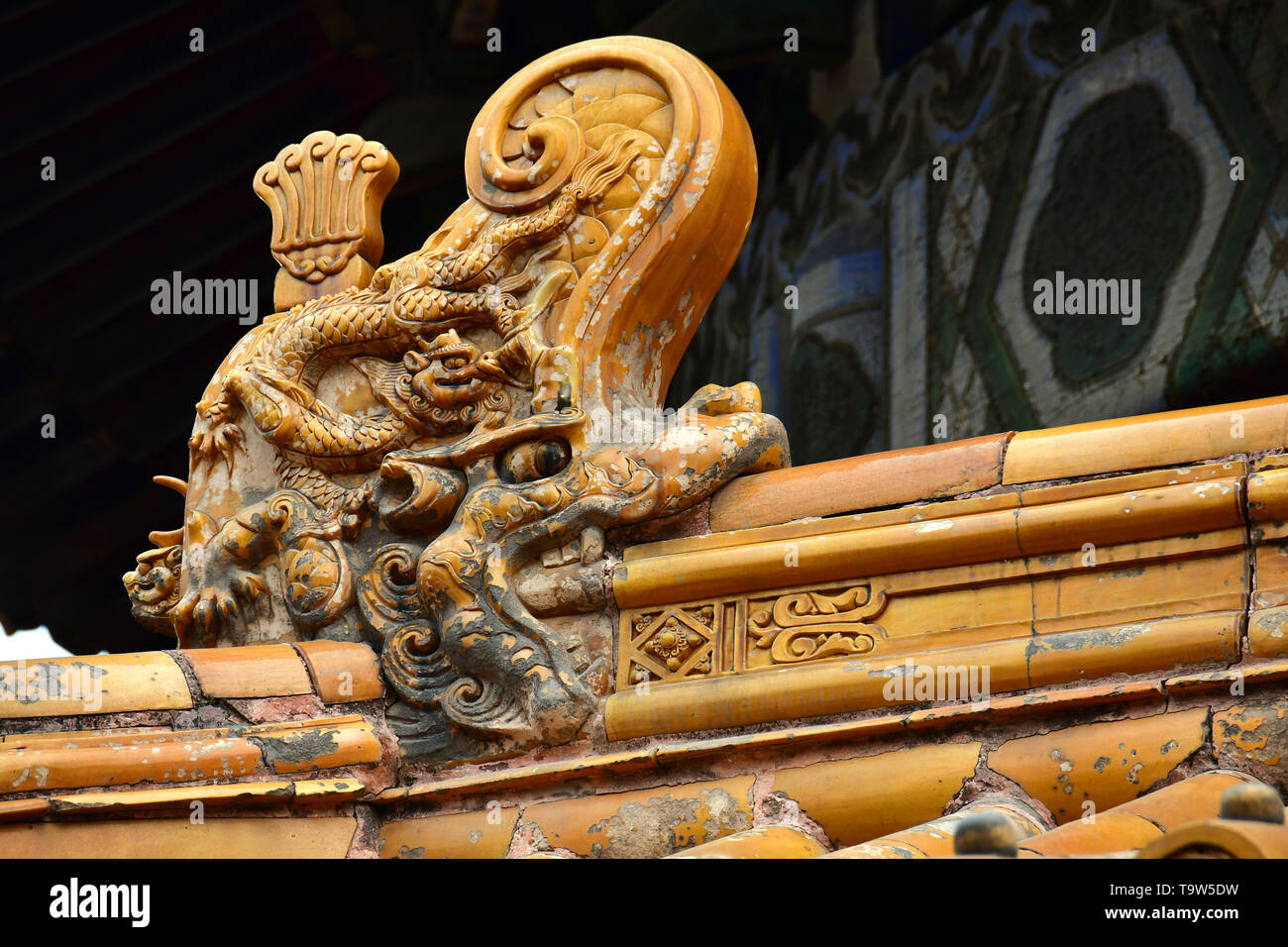 Imperial roof decoration hi-res stock photography and images - Alamy