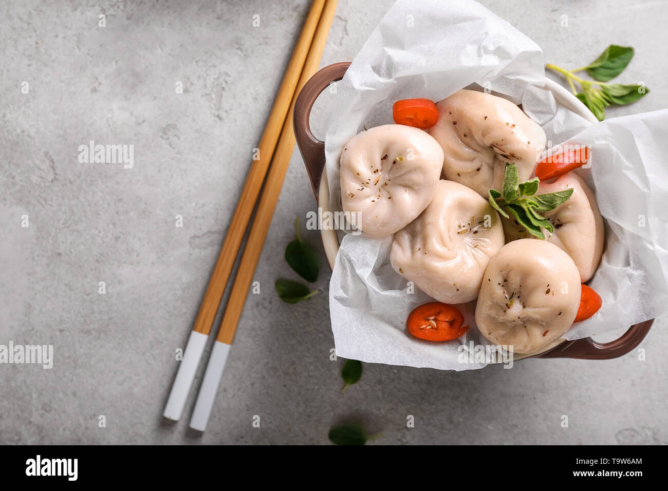 Chinese dumplings hot pot hi-res stock photography and images - Alamy