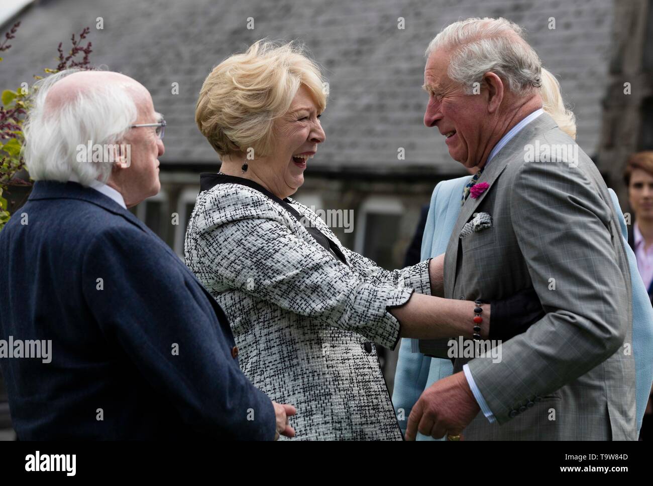 President higgins and his wife hi-res stock photography and images - Alamy