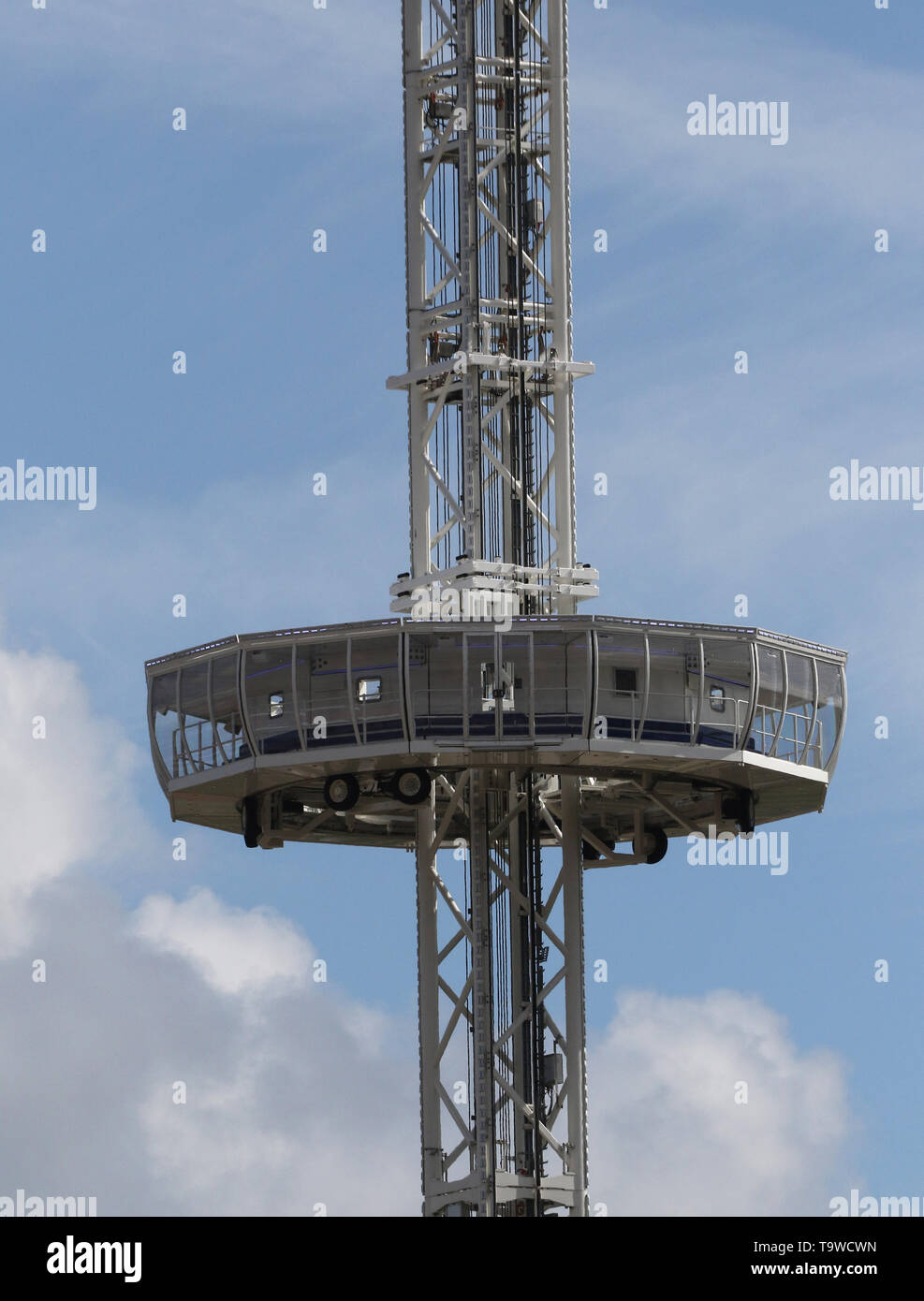 Wernigerode, Germany. 07th May, 2019. The highest mobile observation ...