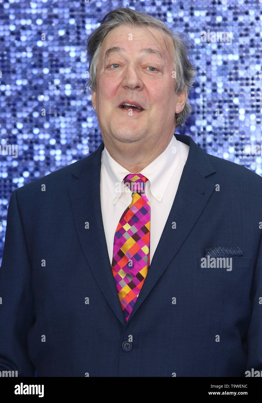 Stephen Fry attends the UK Premiere of Rocketman at the Odeon Luxe ...