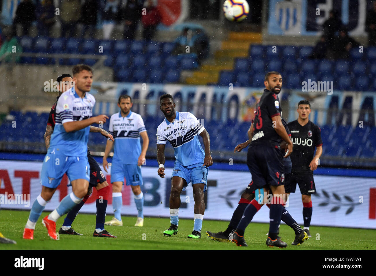 Rome, Italy. 21st May, 2019. Serie A Lazio vs Bologna Stadio Olimpico ...