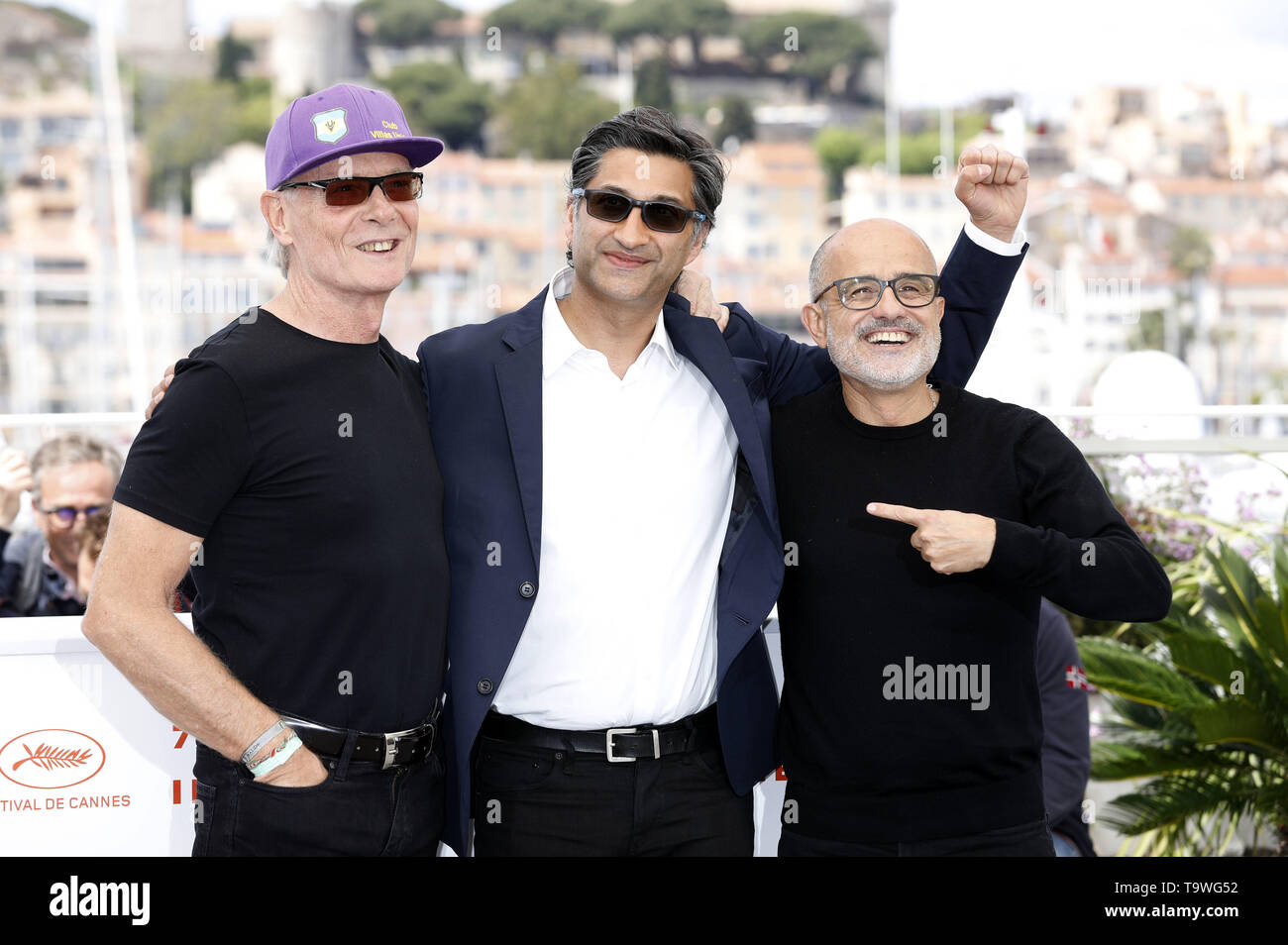 Cannes, France. 20th May, 2019. Fernando Signorini, Asif Kapadia and ...