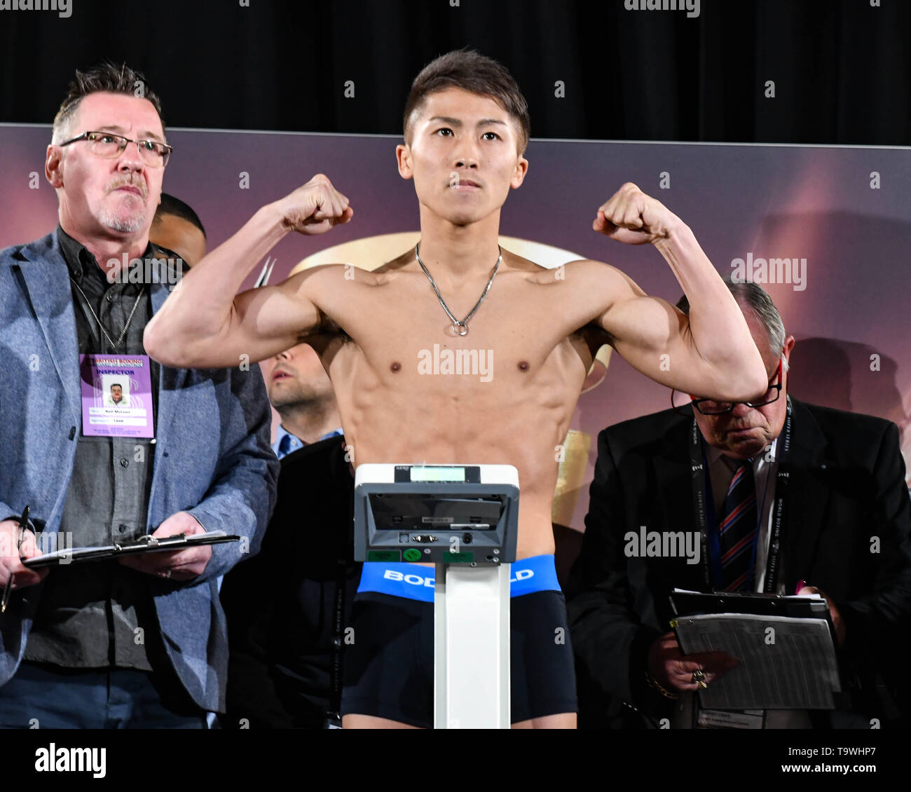 Glasgow, UK. 17th May, 2019. Naoya Inoue (JPN) Boxing : Naoya Inoue of ...
