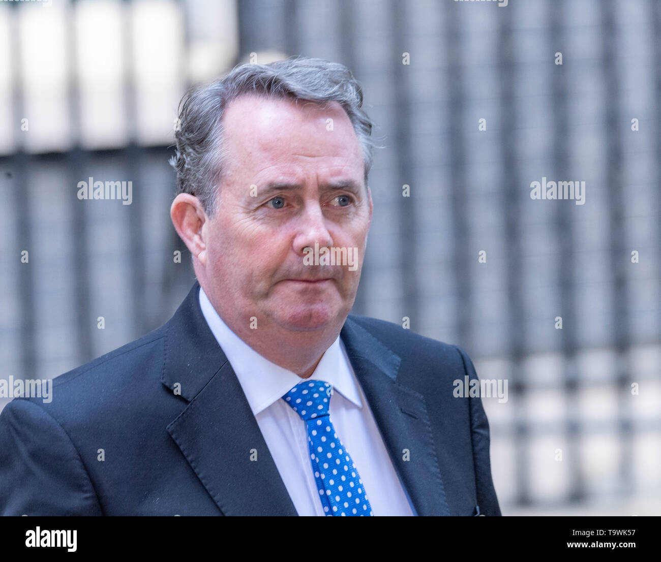 London, UK. 21st May 2019. Dr Liam Fox MP PC, International Trade ...