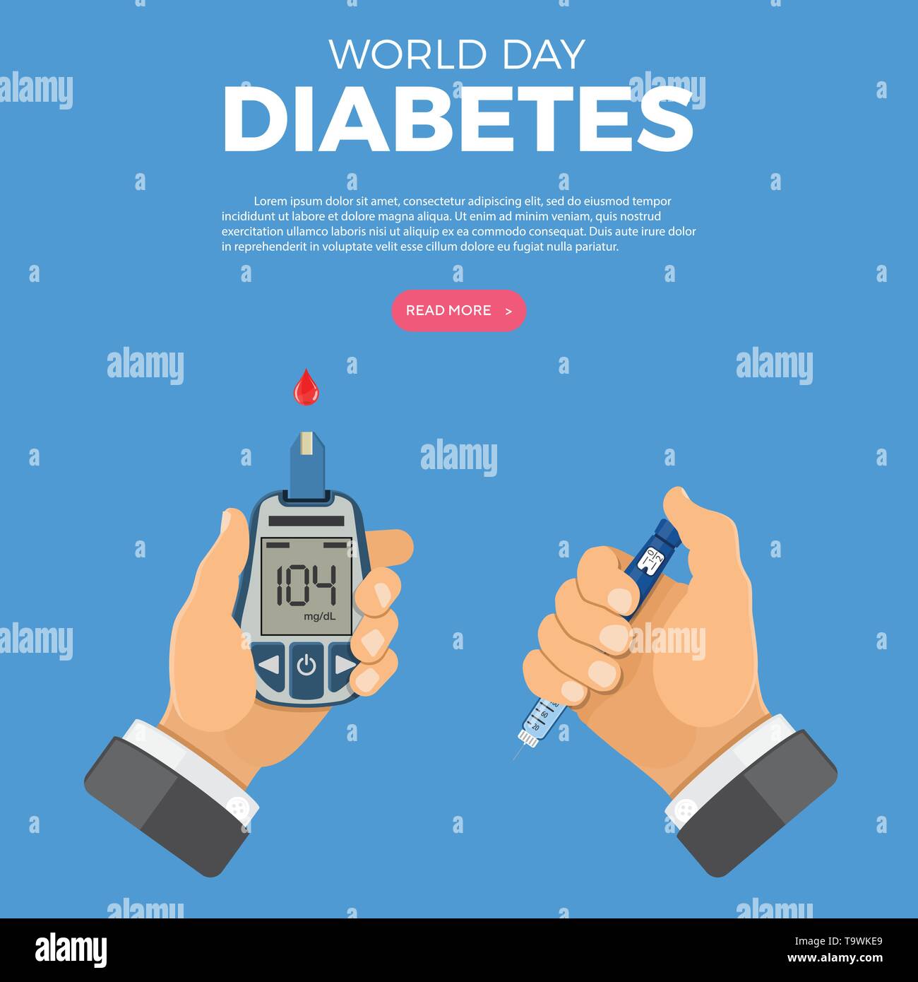 Self injection syringe Stock Vector Images - Alamy