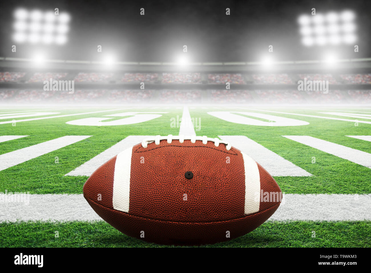 American football field markings hi-res stock photography and images ...