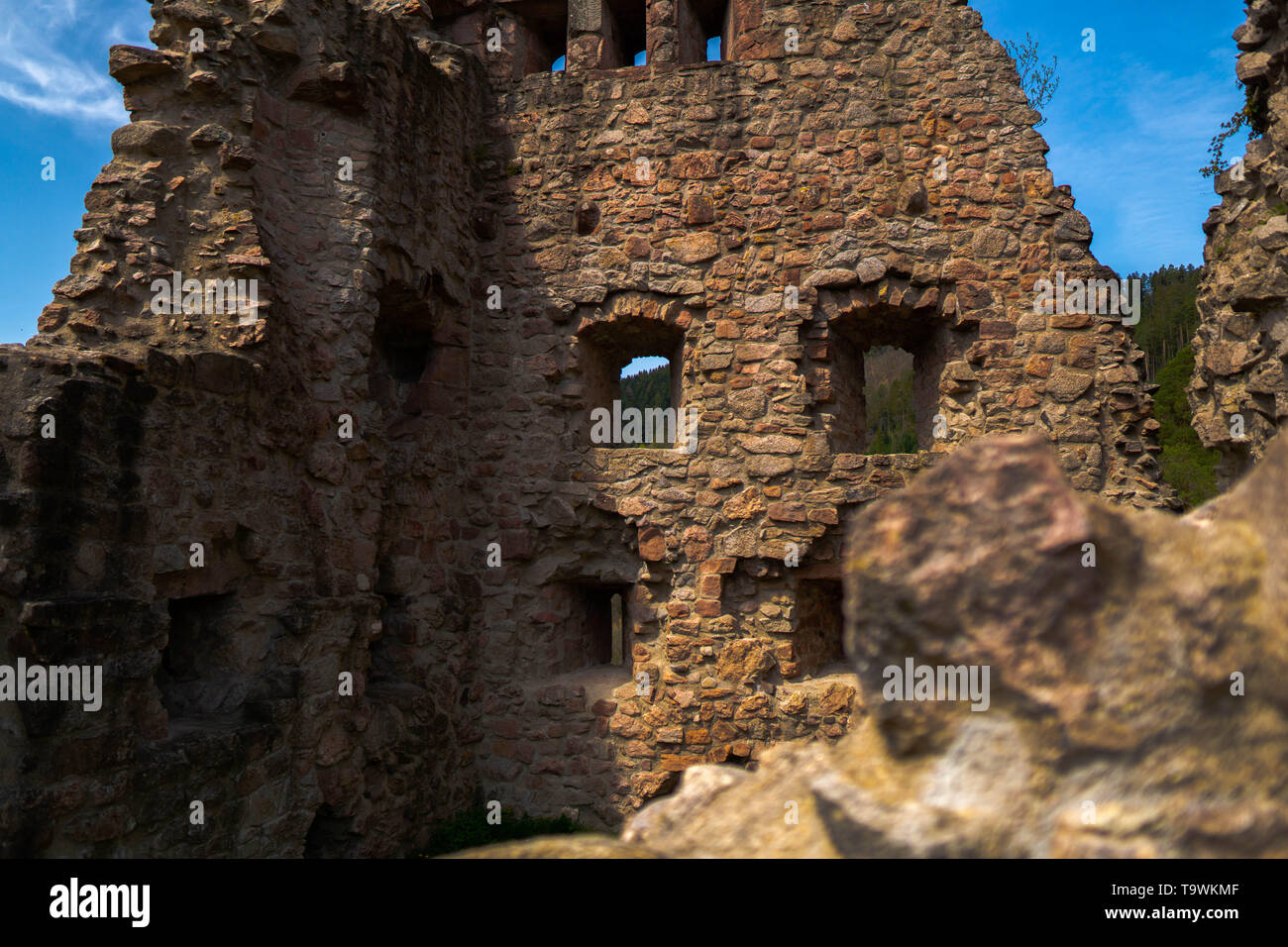 Remains structure historic ruin ruins hi-res stock photography and ...