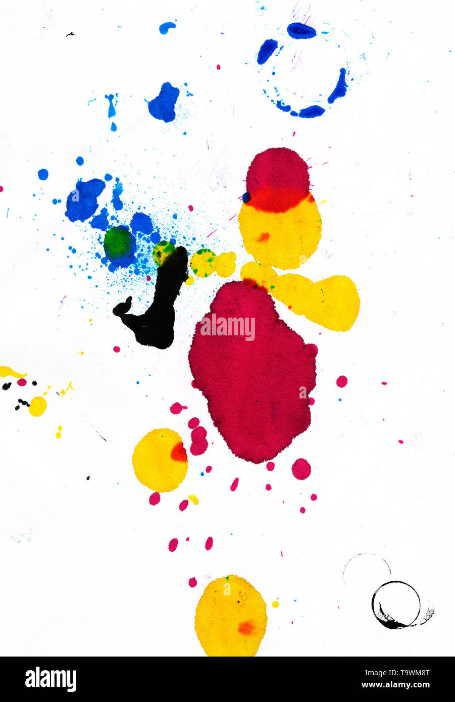 Inks splash hi-res stock photography and images - Alamy