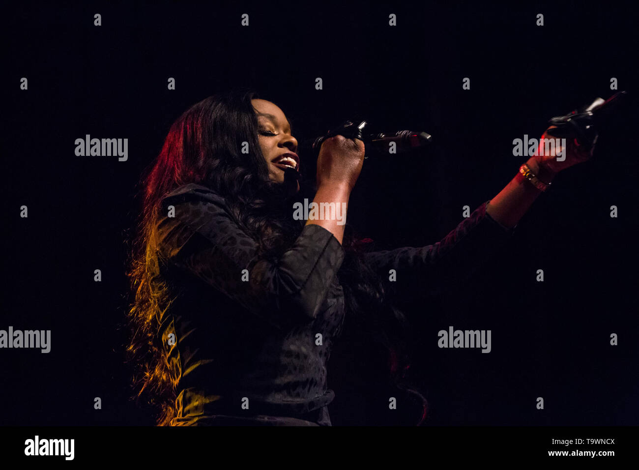 American rapper Azealia Banks performs at The Phoenix Concert Theatre ...